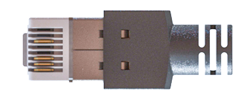 RJ45 - Y-CON - IP20 - Kit - Plug - 4 Signal / 2 Power Contacts