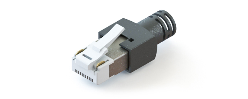 RJ45 - Y-CON - IP20 - Kit - Plug - 8 Signal / 2 Power Contacts
