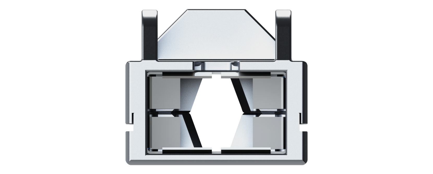 RJ45 – Y-CON – IP20 – Cover – Metal