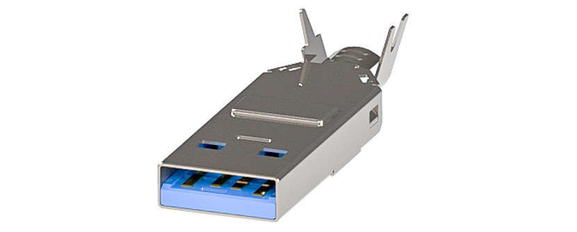 USB 3.0 - A-Type - Male - Solder Plug