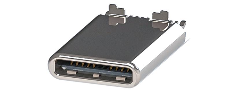 USB 3.1 - C-Type - Male - Straddle Type