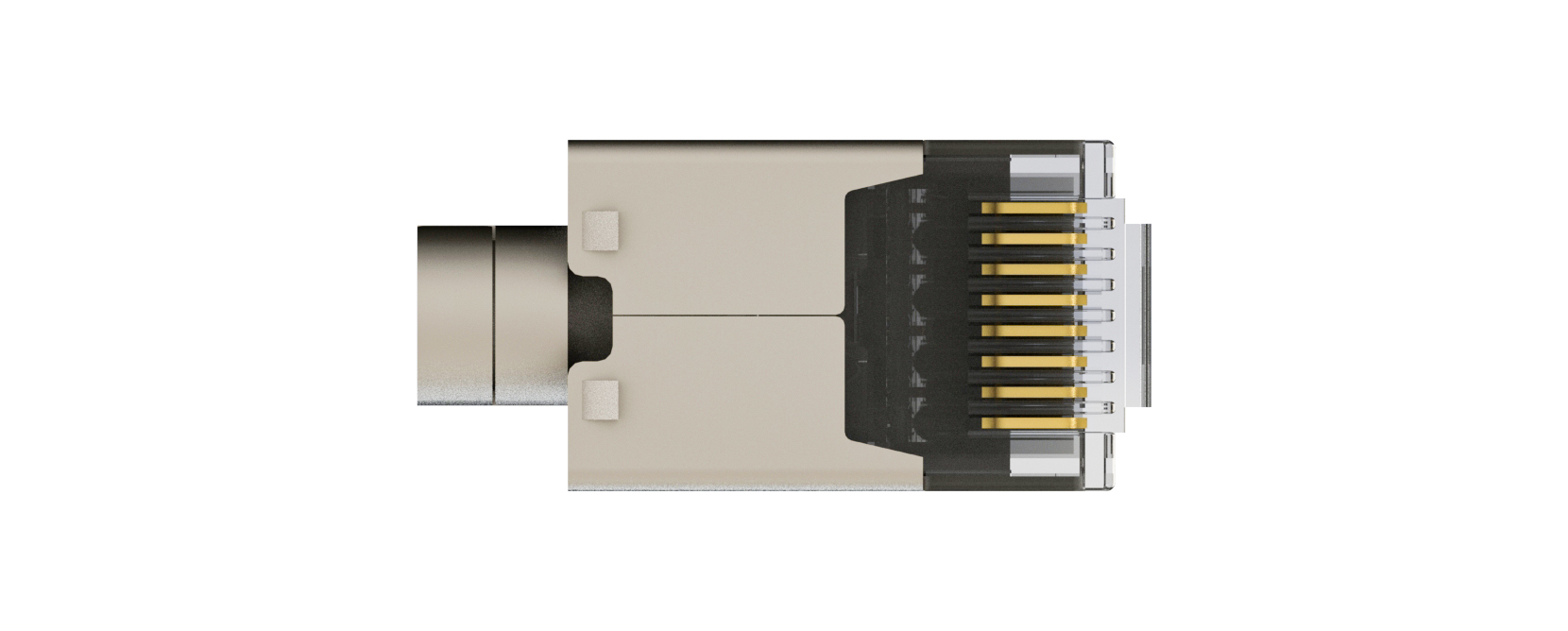 RJ45 - Standard - Plug - 8 Signal Contacts - CAT6/6A