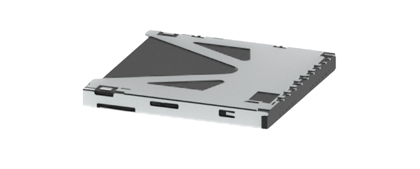 SD Card Connector - push/push type - reversed